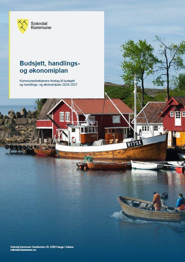 Handlings og Økonomiplan - 2024-2027 - forslag - Sokndal kommune Handlings og Økonomiplan - 2024-2027 - forslag - Sokndal kommune